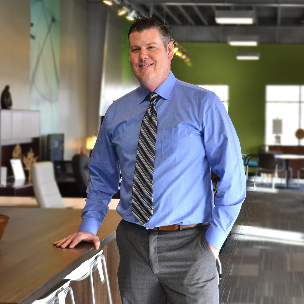 Business Furniture Warehouse Sales Team